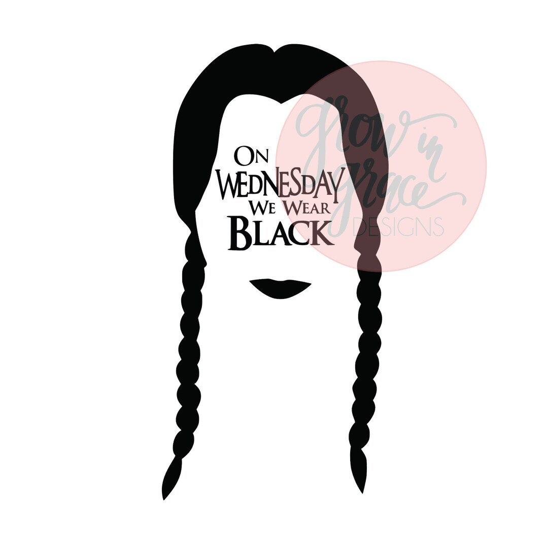 Wednesday Addams the Addams Family Sublimation Design Popular Best ...