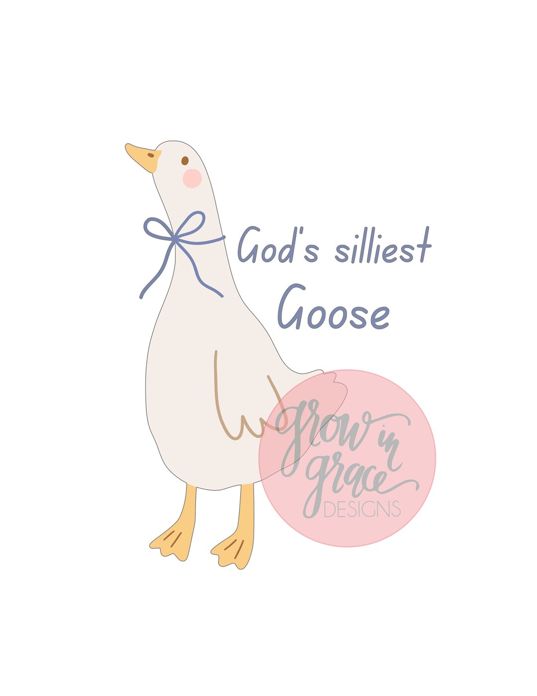 God's Silliest Goose PNG | Digital Download - Etsy