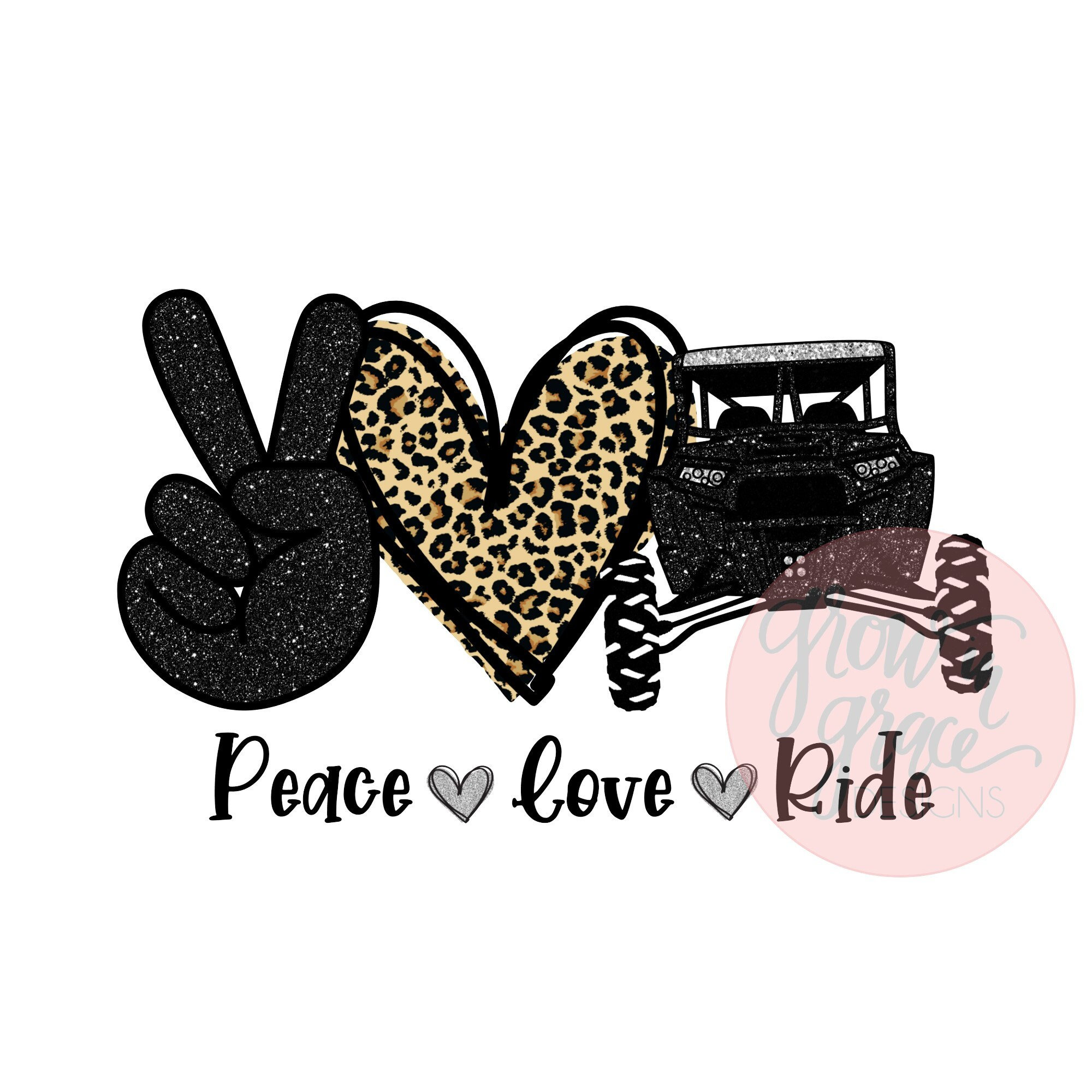 Peace Love Ride Rzr Sxs Sublimation Digital Download - Etsy