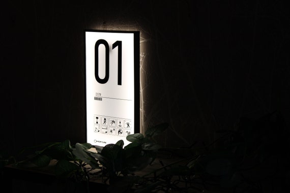 Portal Test Chamber Sign - Etsy