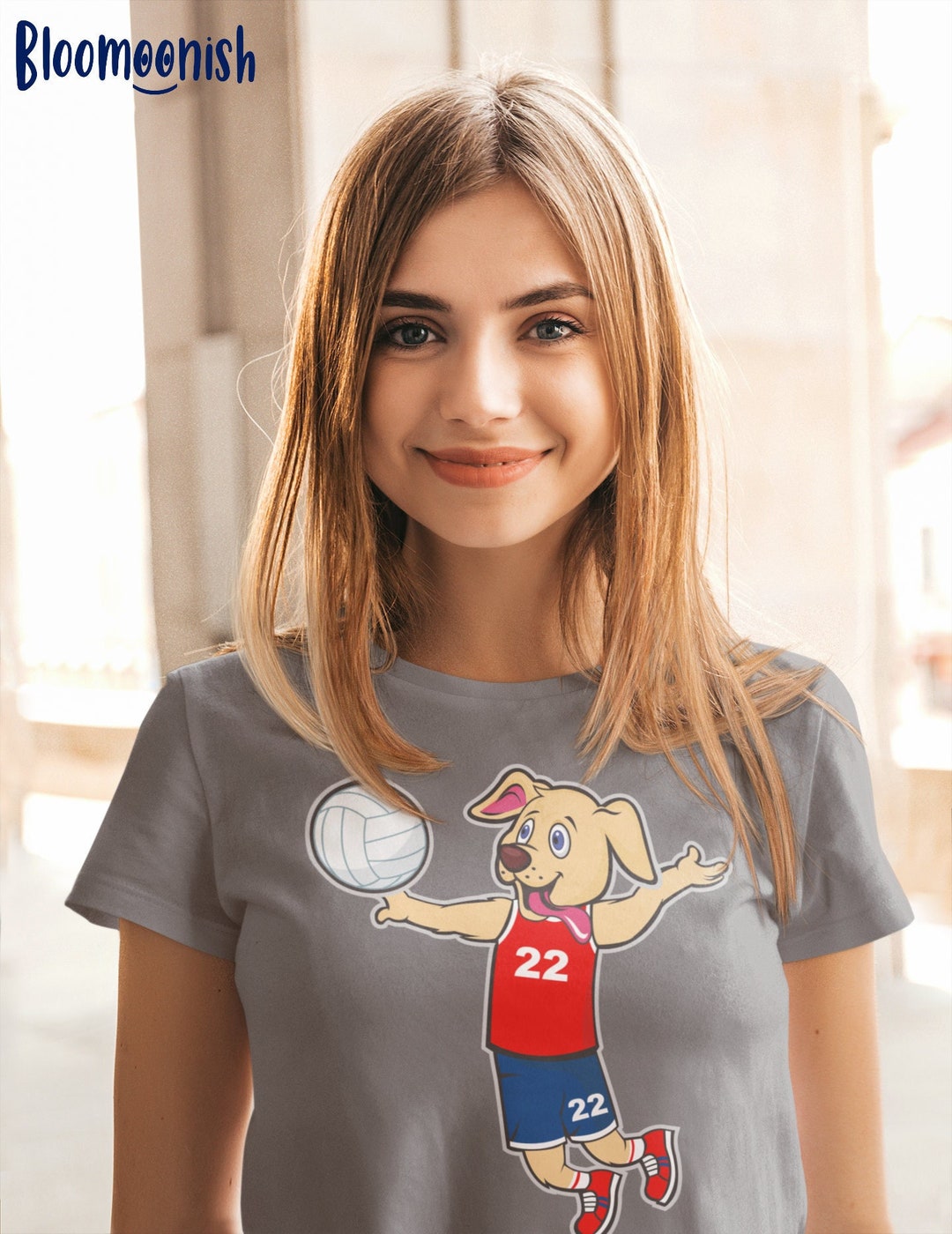 Yellow Lab Shirt Golden Retriever Cute Dog Volleyball - Etsy