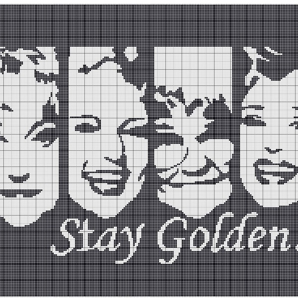 Golden Girls Cross Stitch - Etsy