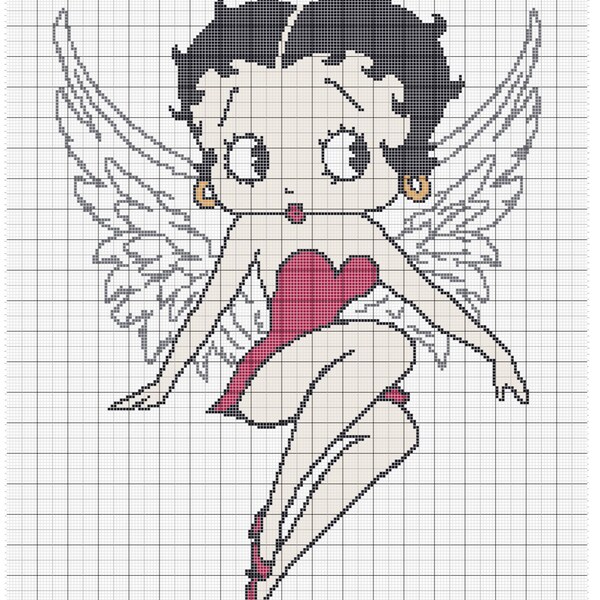 Betty Boop Crochet Pattern - Etsy