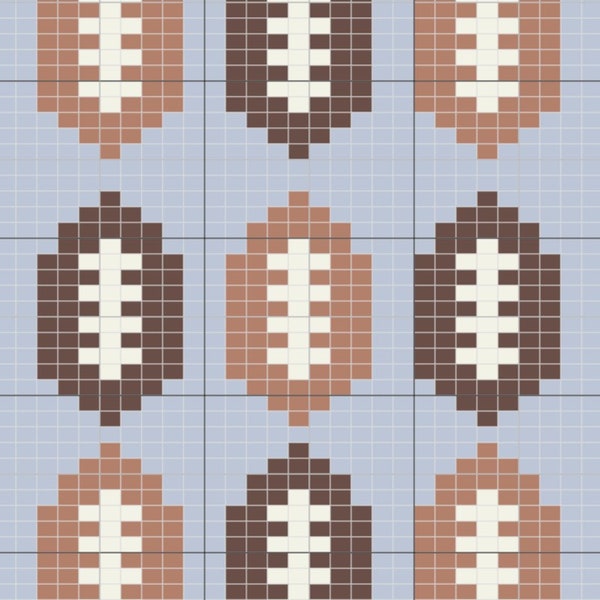 Football Knitting Chart - Etsy