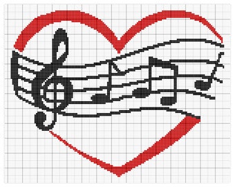 Crochet Music Notes - Etsy
