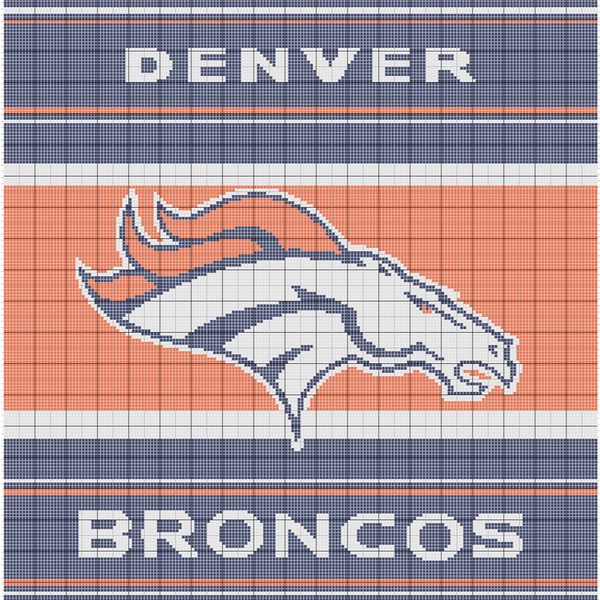 Crochet Broncos - Etsy