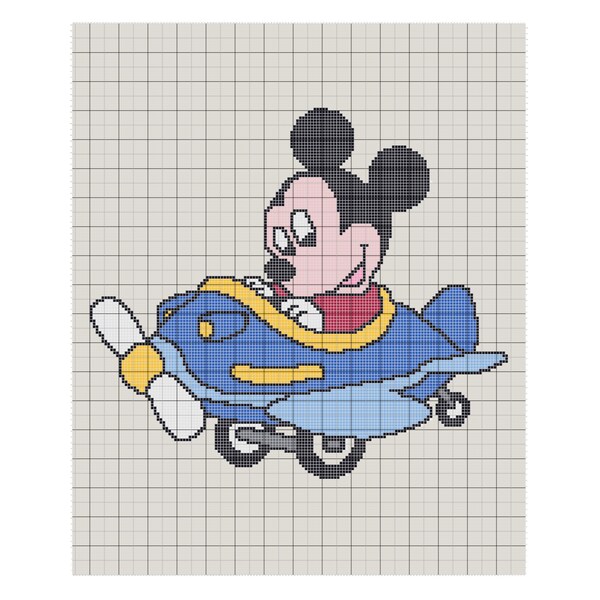Mickey Mouse Graphgan - Etsy