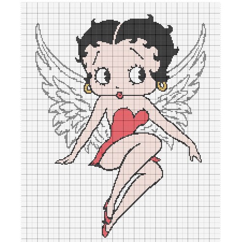 Betty Boop Afghan Crochet Pattern - Etsy