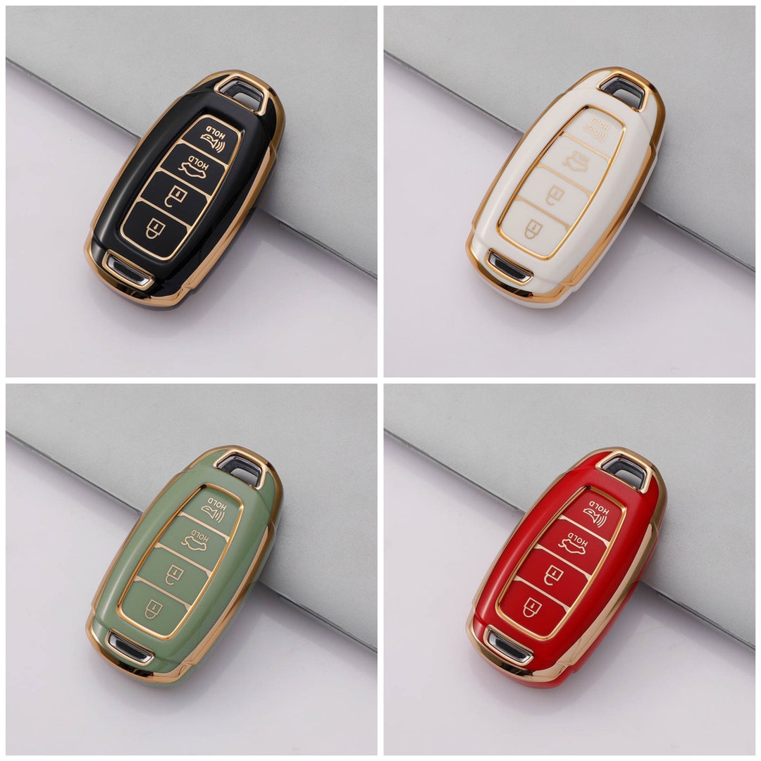 Hyundai Car Key Cover Soft Premium TPU Protector Case for Keyless ...