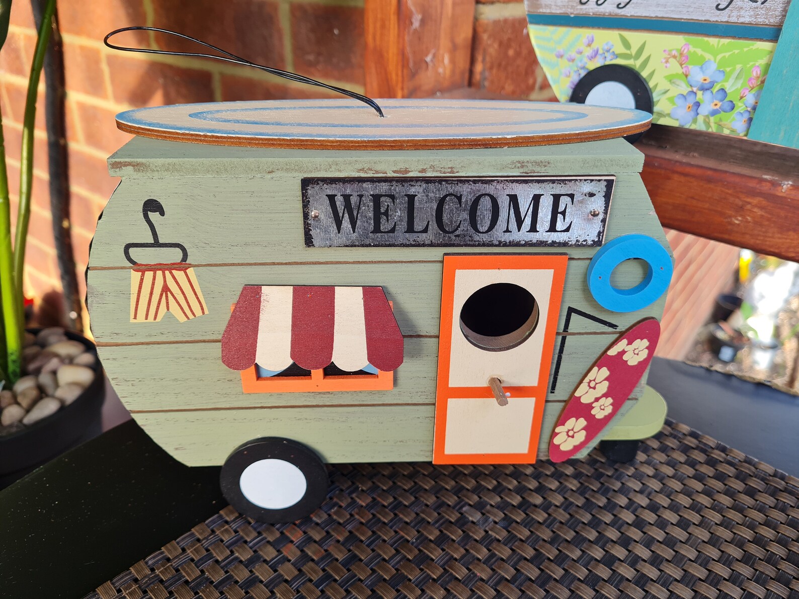 Camping Caravan Birdhouse Resin Birdhouses Nautical - Etsy