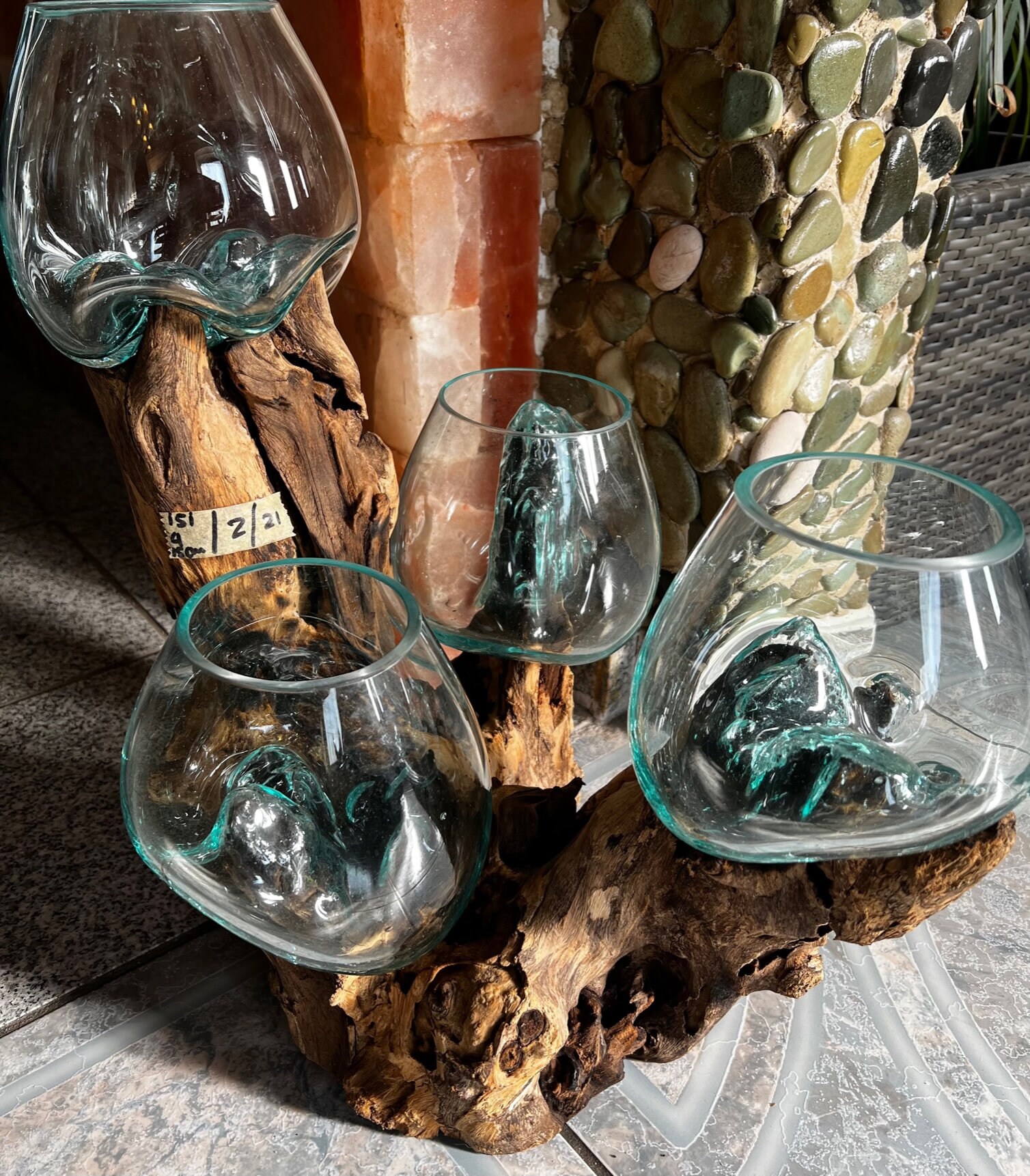 Root Wood Flower Vase Liqva Vase Decoration Garden House Apartment ...