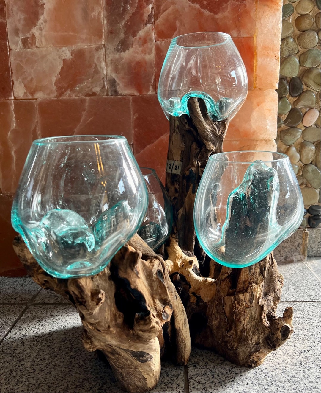 Root Wood Flower Vase Liqva Vase Decoration Garden House Apartment ...