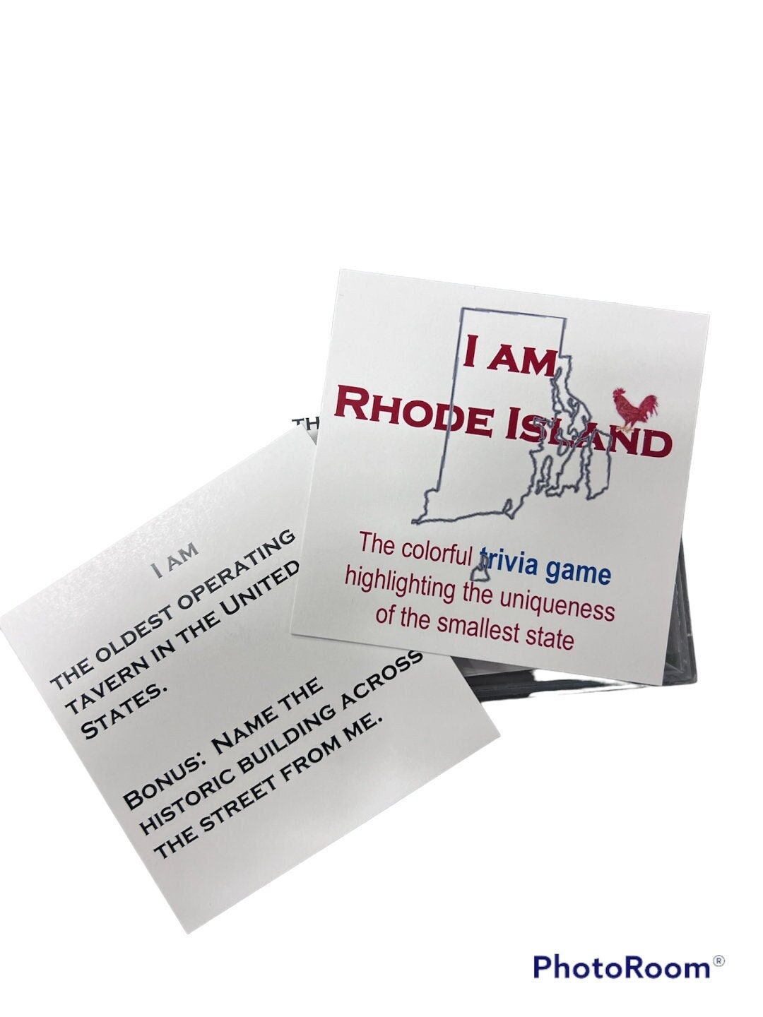 I Am Rhode Island Trivia Game - Etsy