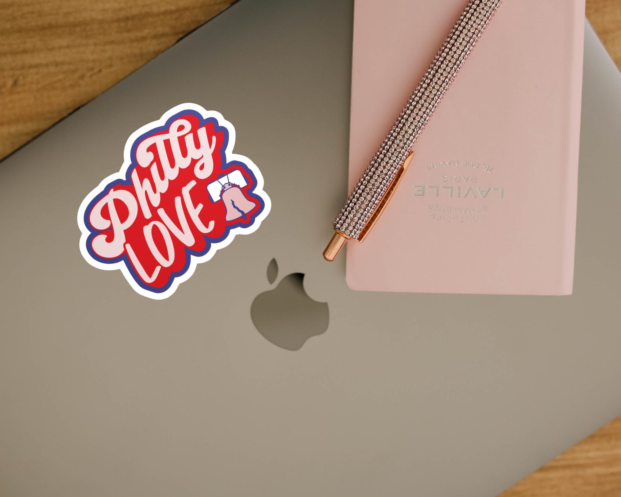 Philly Sticker, Philly Love Vinyl Decal, Philadelphia Vinyl Sticker for ...
