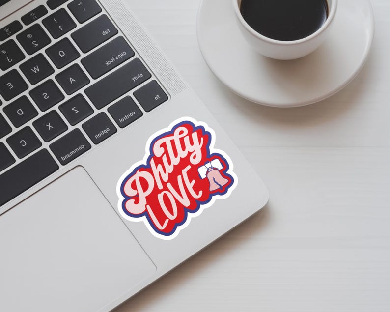 Philly Sticker, Philly Love Vinyl Decal, Philadelphia Vinyl Sticker for ...