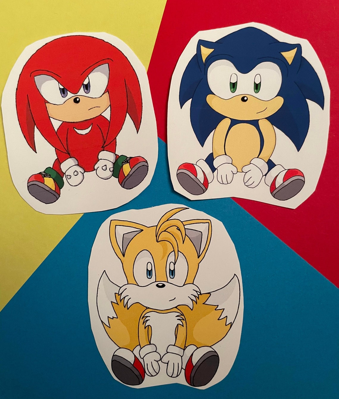 Chibi Sonic the Hedgehog Sticker - Etsy