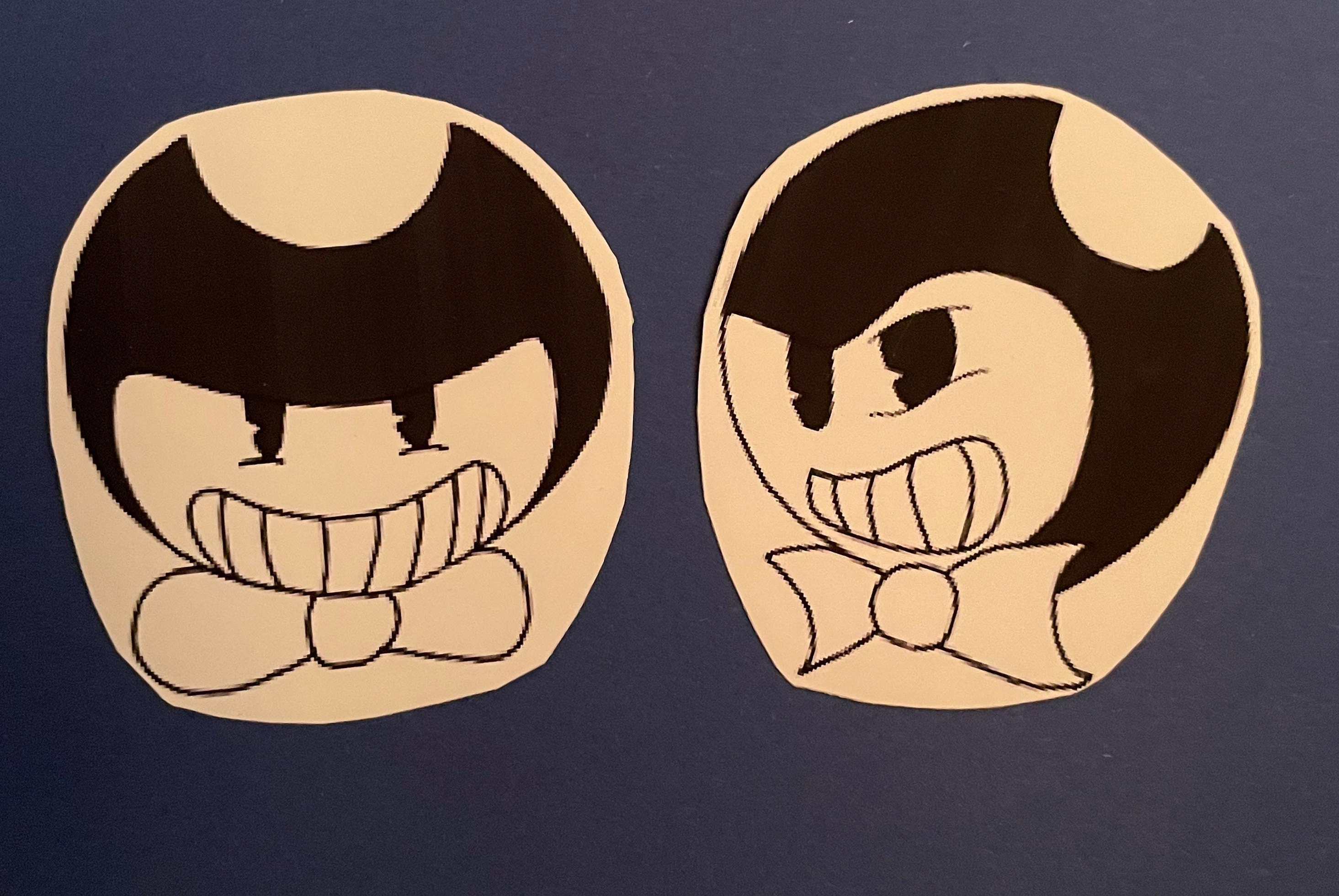 Benny and the Ink Machine Emote Stickers - Etsy