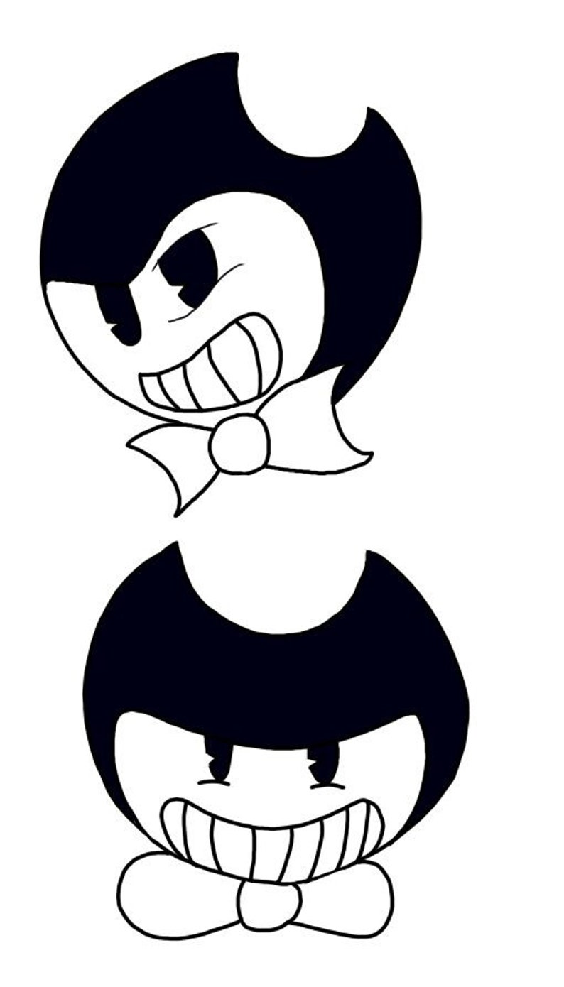 Benny and the Ink Machine Emote Stickers - Etsy Australia