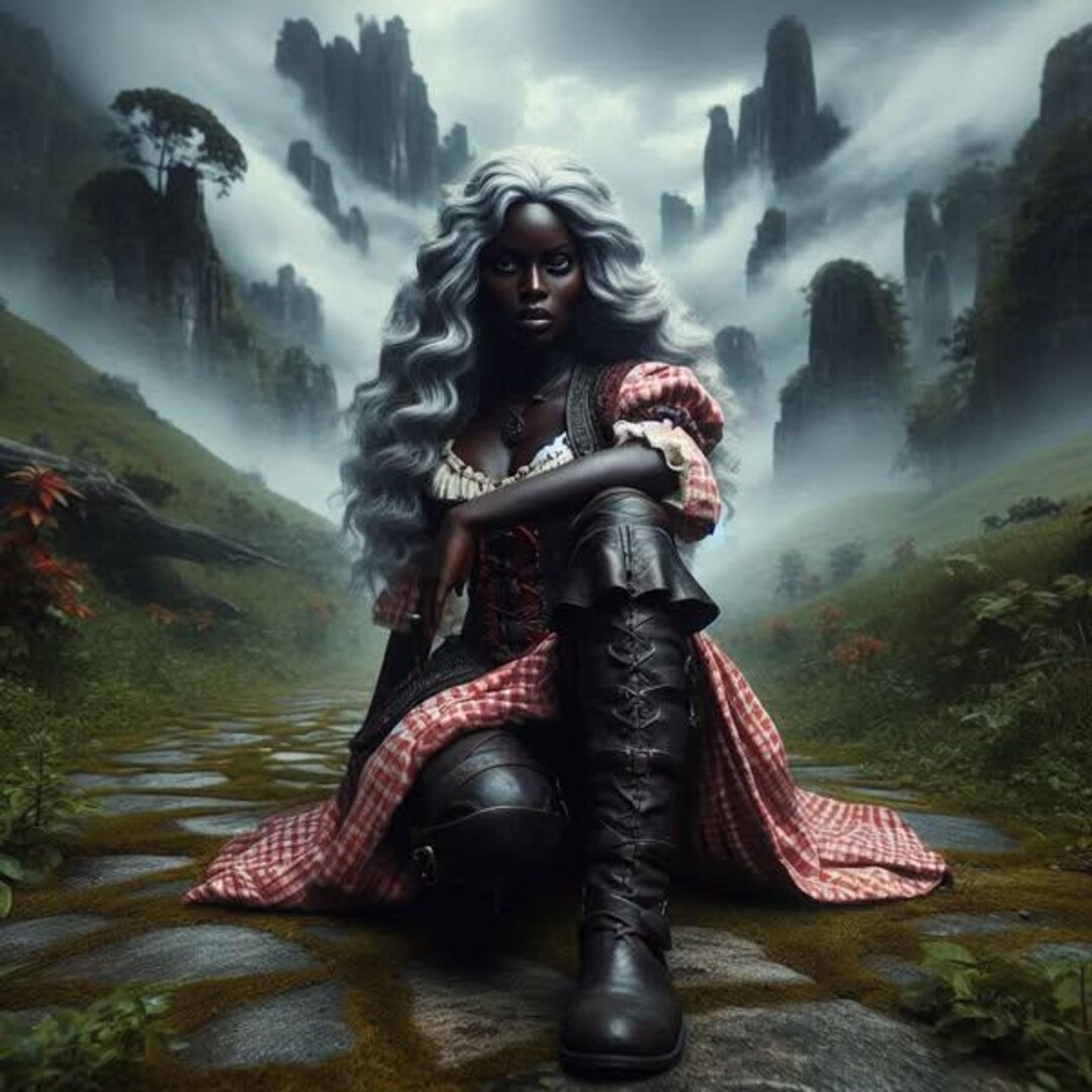 Obayifo Vampire Warrior Priestess - Etsy