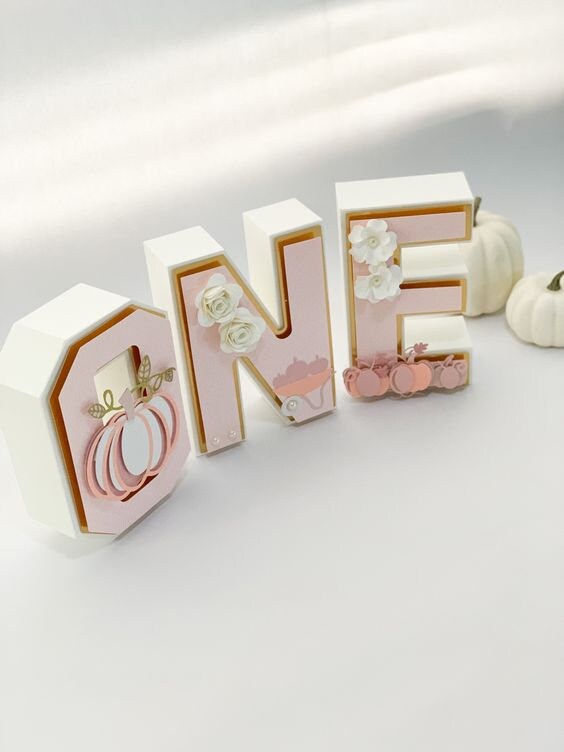 3D LETTERS NUMBERS - Etsy