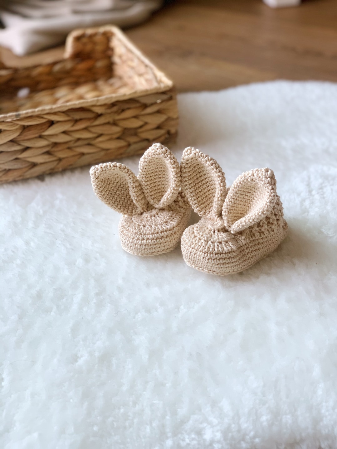 Baby Handmade Booties, Crochet Baby Shoes, Baby Gift, Handknitted ...