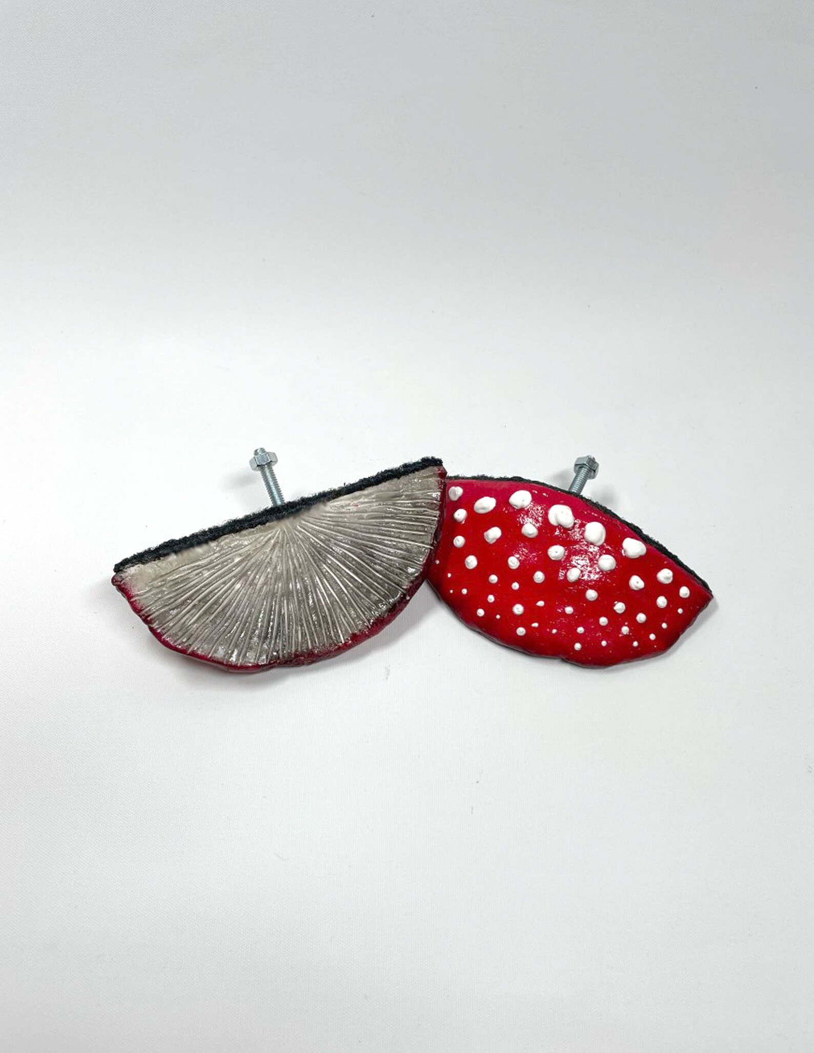 Handmade Mushroom Drawer Handles Set of 6 - Etsy