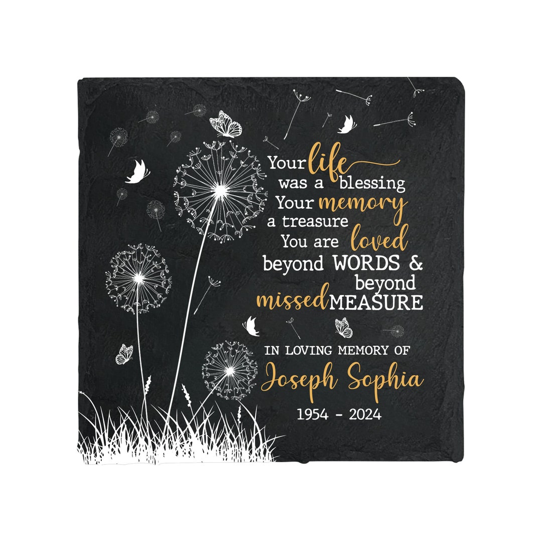 Memorial Stone, Custom Memorial Gifts, Garden Stones, Sympathy Gifts ...