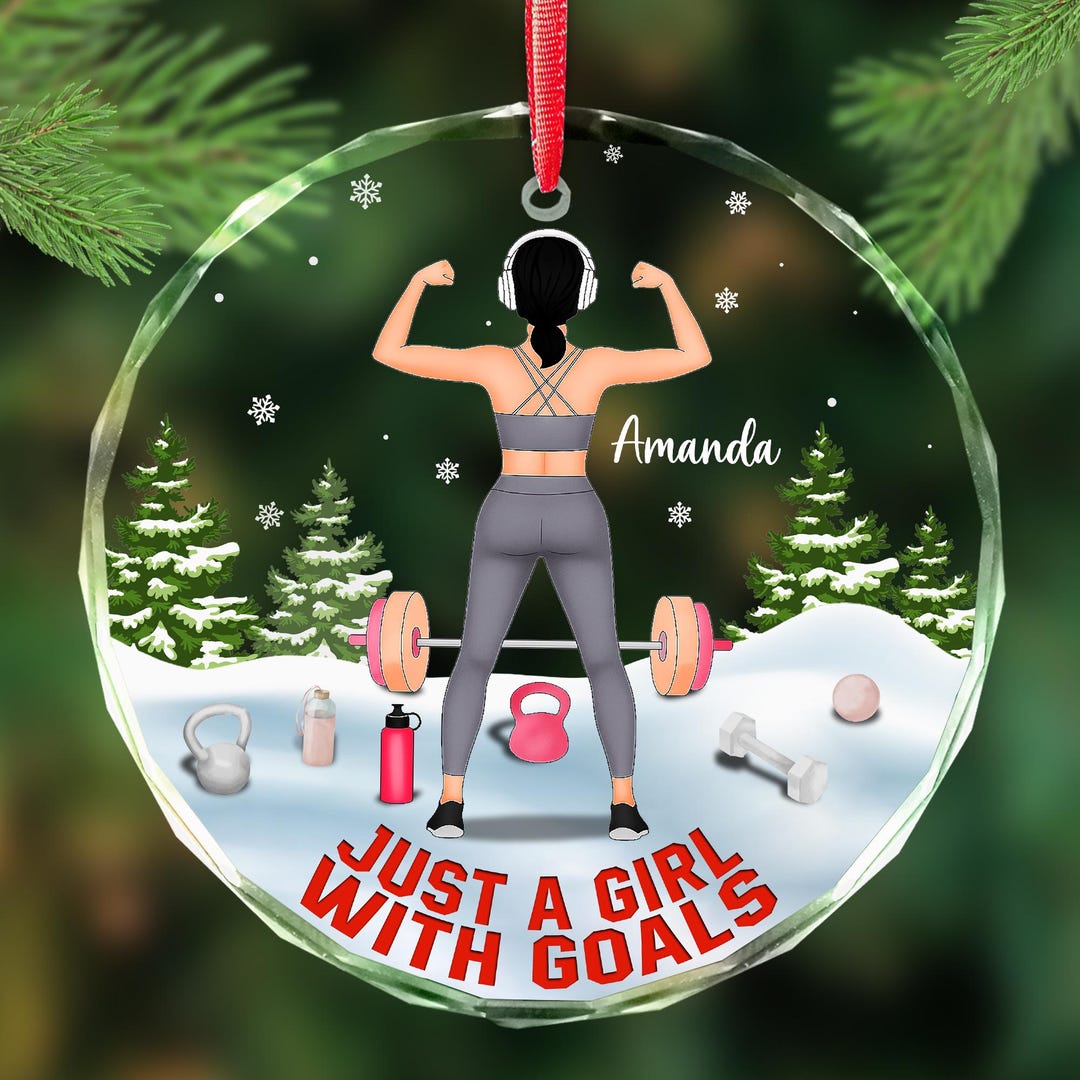 Fitness Gifts, Fitness Christmas Ornament 2025, Christmas Tree ...