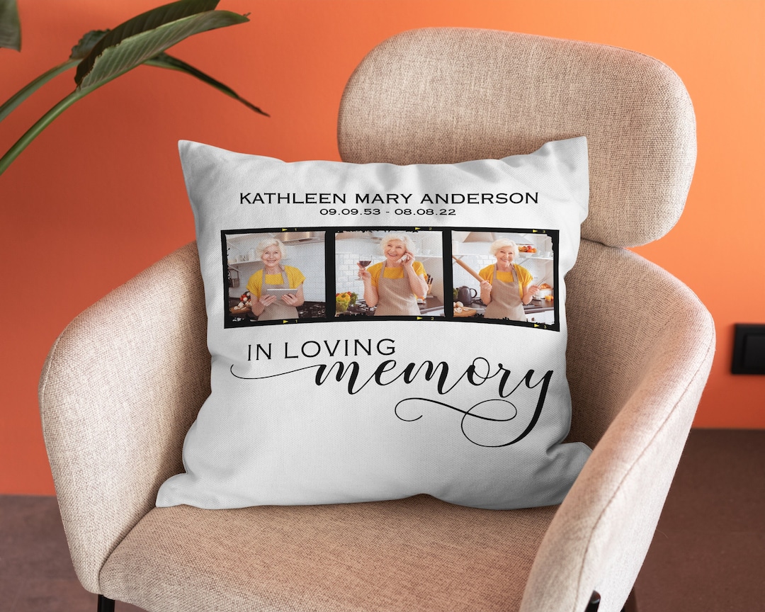Memorial Gifts, in Loving Memory Pillow, Throw Pillows, Customize ...