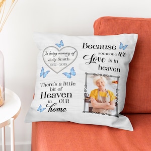 Memorial Pillows With Pictures, Throw Pillows, Customize Pillow ...