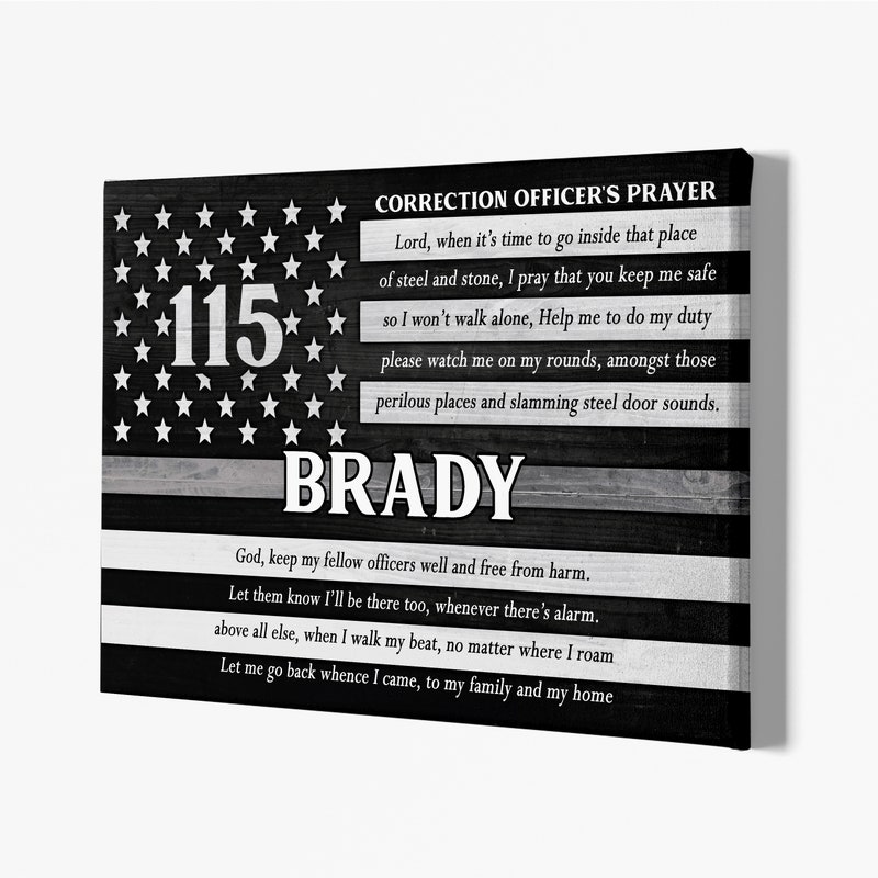 Correctional Officer Flag - Etsy