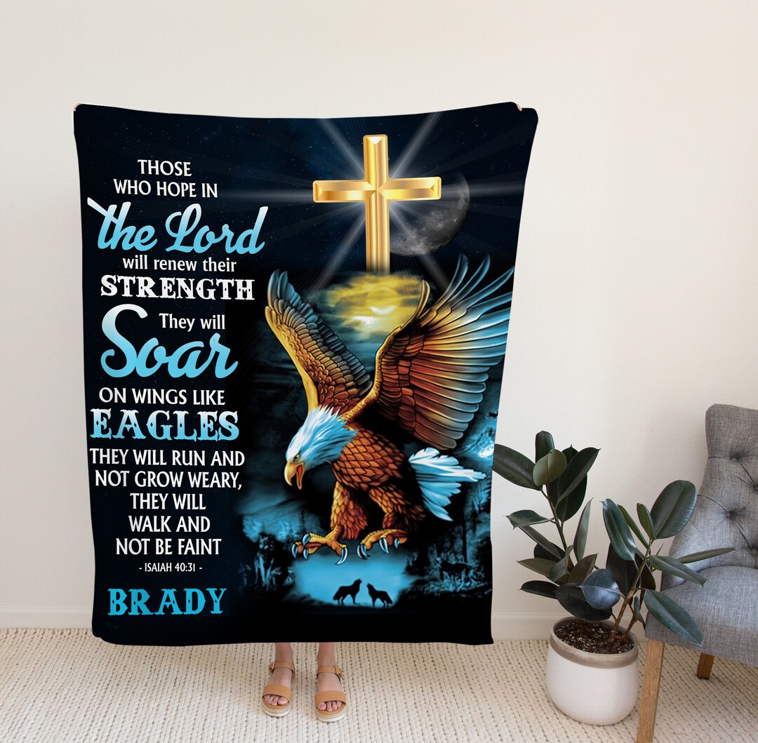 Christian Blankets, Custom Blanket, Christian Gifts, Religious Gifts ...