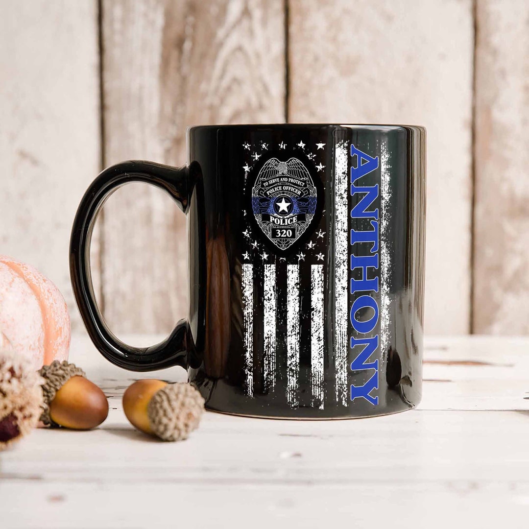 Police Mug, Police Officer Mug, Cop Mug, Cop Gift, Back the Blue Gifts ...