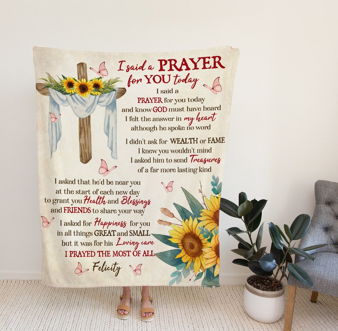 Christian Blankets, Custom Blanket, Throw Blanket, Christian Gifts ...