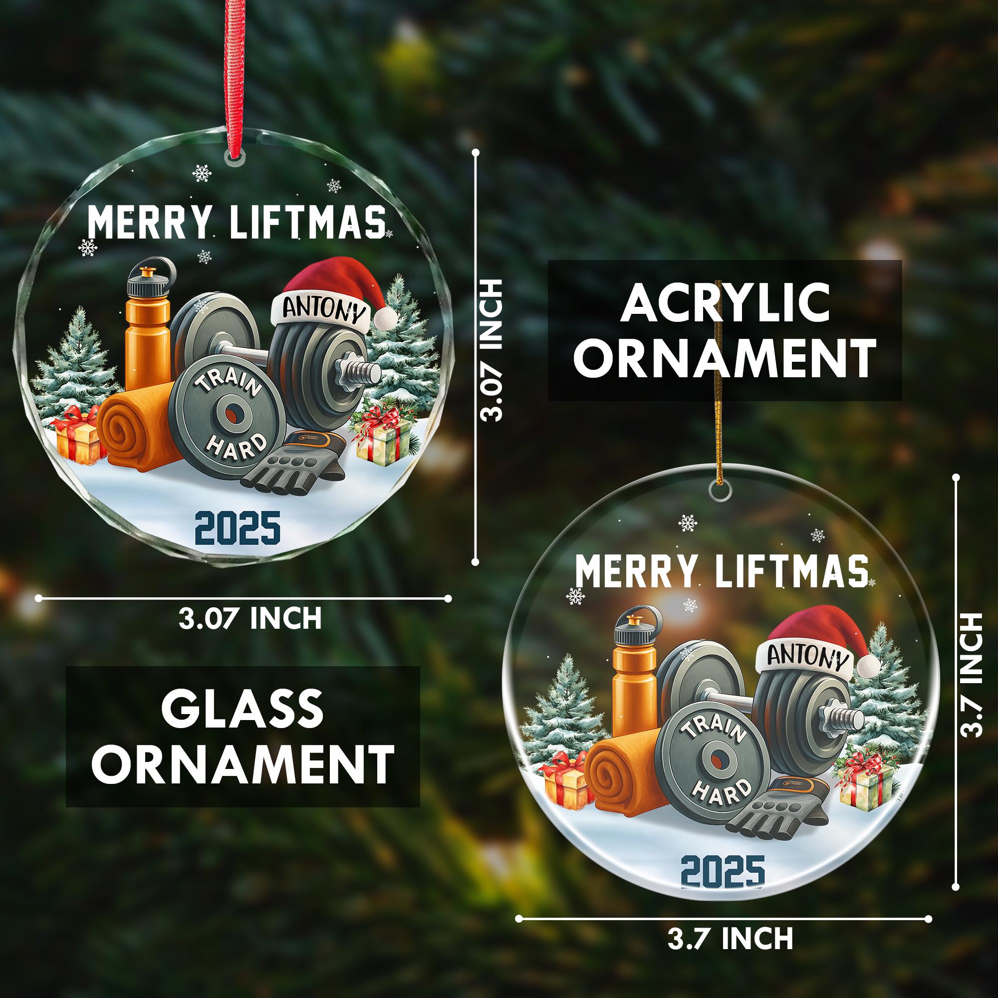 Gym Ornament 2025, Weight Lifting Ornaments for Christmas Tree, Weight ...