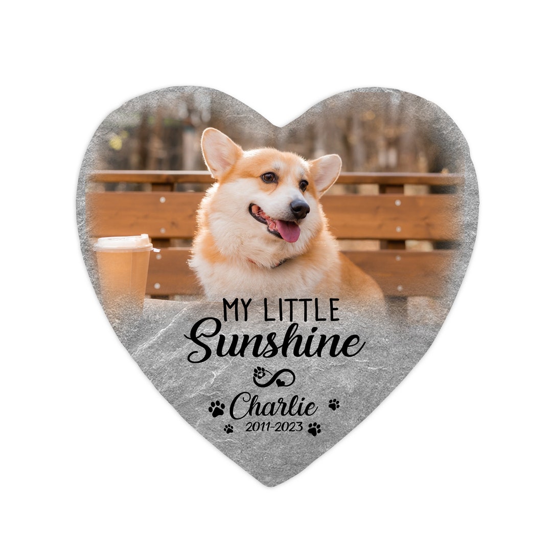 Dog Memorial Stones, Deceased Pet Garden Stone, Memorial Garden Stones ...