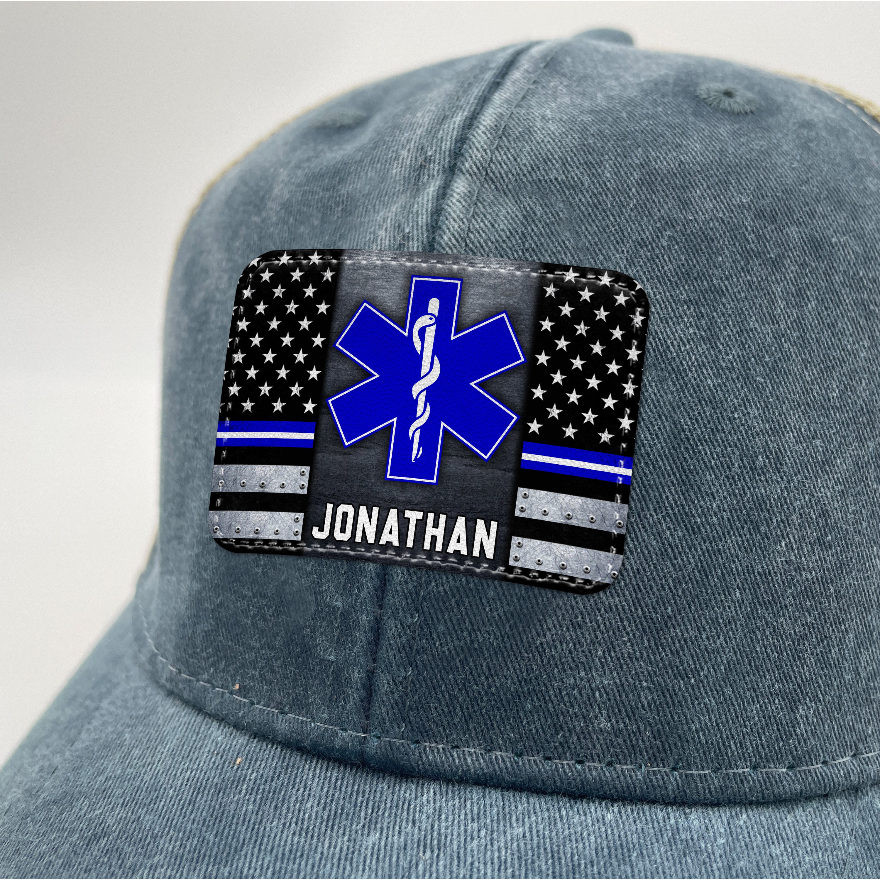 Personalized EMS EMT Paramedic Cap, Ollie Cap, Gift for Medical Worker ...