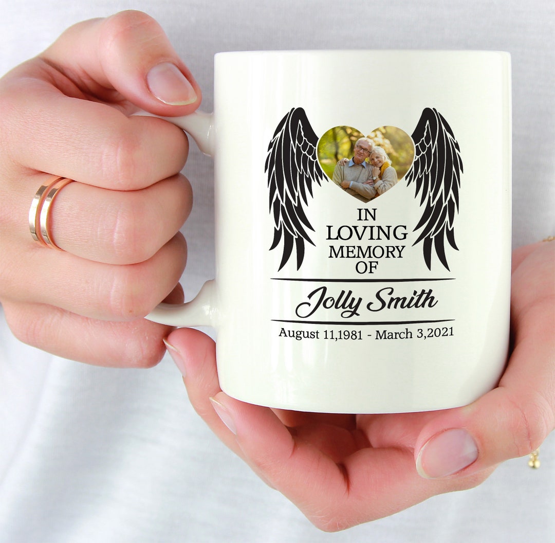 Custom Photo Gifts, in Loving Memory Mug, Memorial Gifts for Loss of ...