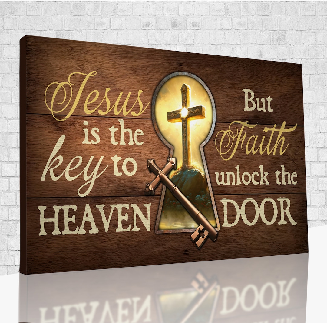 Jesus Wall Art, Bible Verses Wall Decor, Christian Gifts, Religious ...