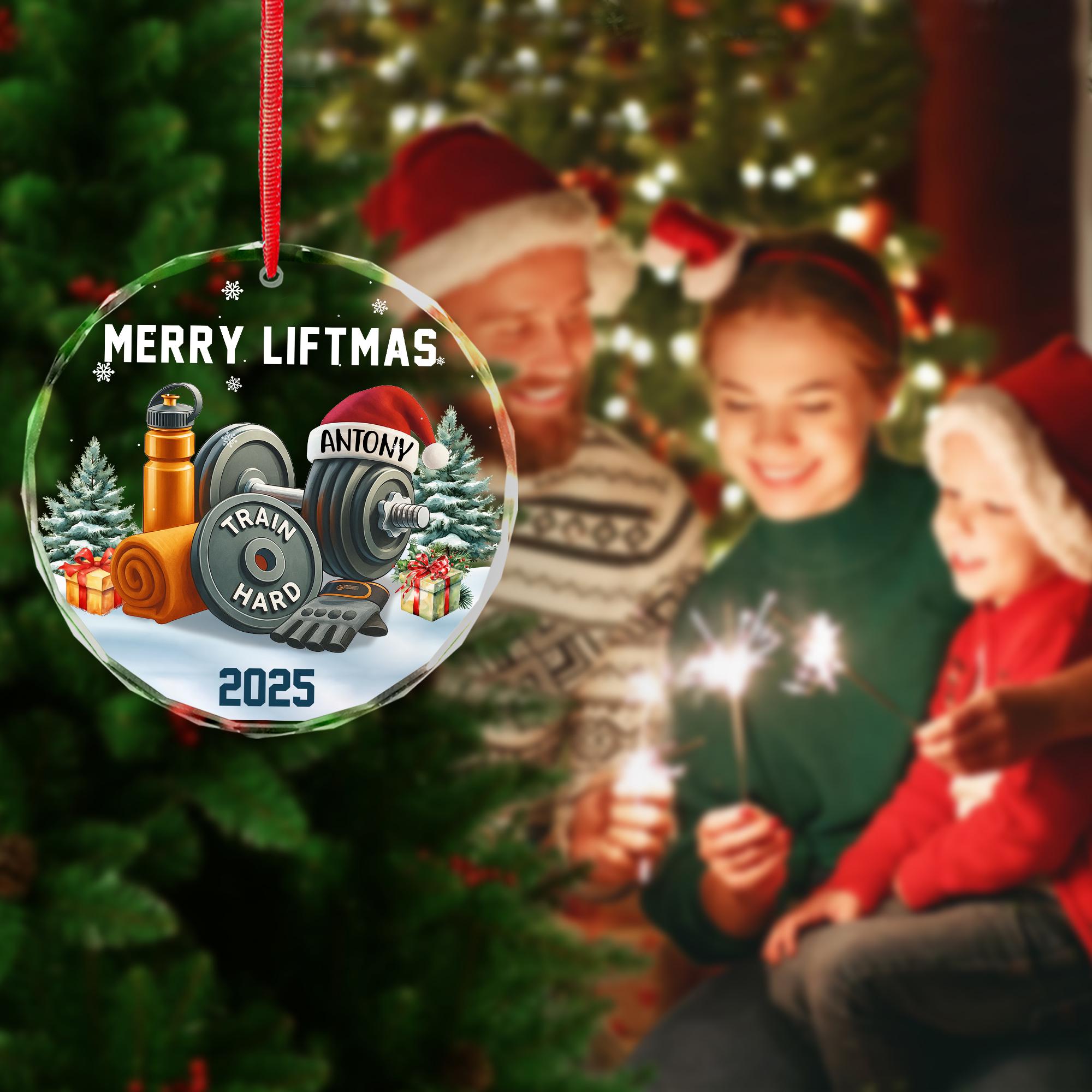 Gym Ornament 2025, Weight Lifting Ornaments for Christmas Tree, Weight ...