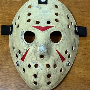 Friday the 13th Part III, Jason Mask. - Etsy