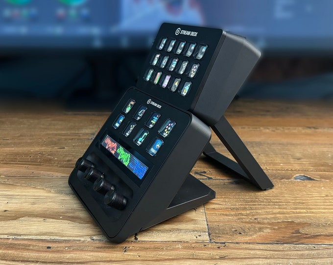 Stream Deck Plus and 15 Key Stream Deck Stand - Original and MK2 ...