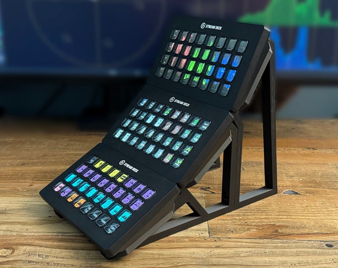 Triple Stream Deck XL Stand Vertical With Optional Network Dock Mount ...