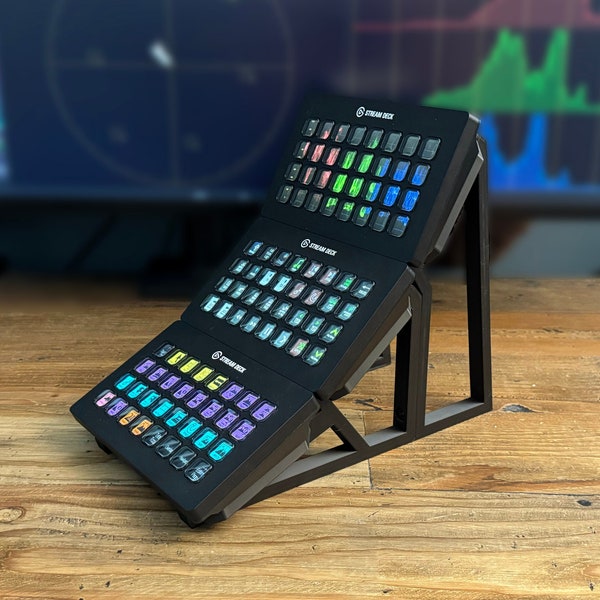 Triple Stream Deck Stand - Etsy