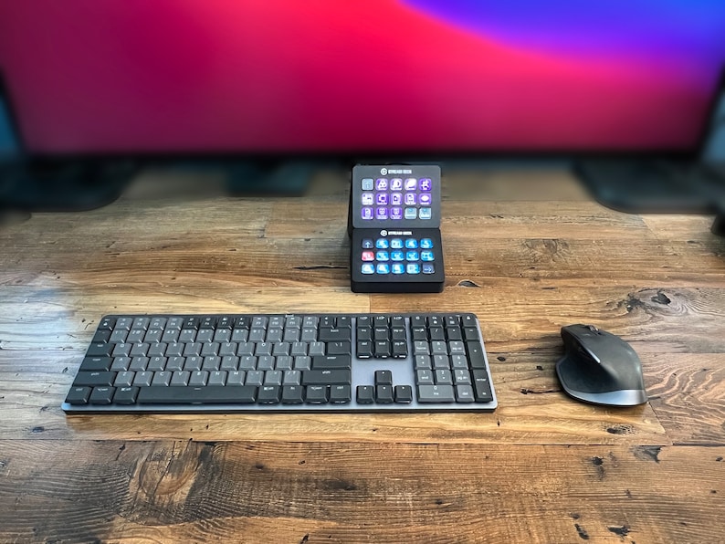Dual MK2 15 Key Stream Deck Vertical Stand - Etsy