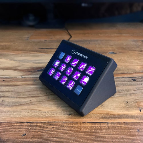 Dual 15 Key Stream Deck Vertical Stand - Etsy