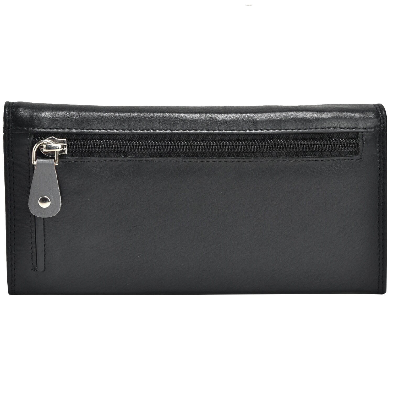 G&T Full-grain Leather Large Ladies' Purse, Long Purse (RFID Protected ...