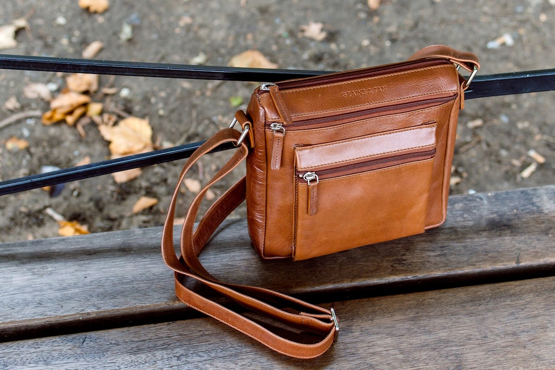 G&T Full-grain Leather Trendy Crossbody Bag, Crossover Ladies Bag, Over ...