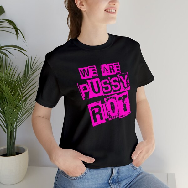 Pussyriot T Shirt Etsy