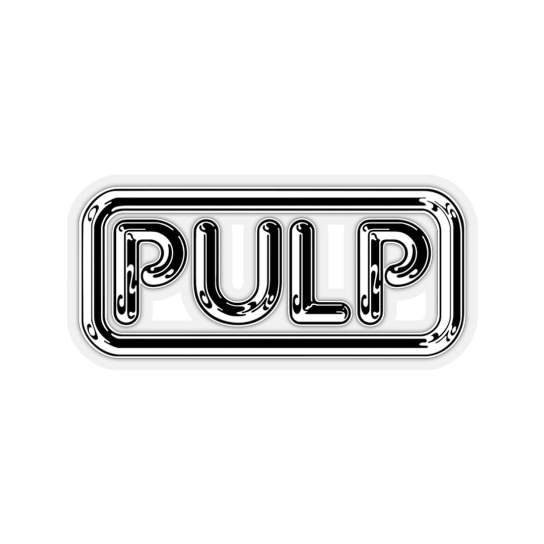 Pulp Rock Band Sticker Musician English Rock Band Merch Tour - Etsy